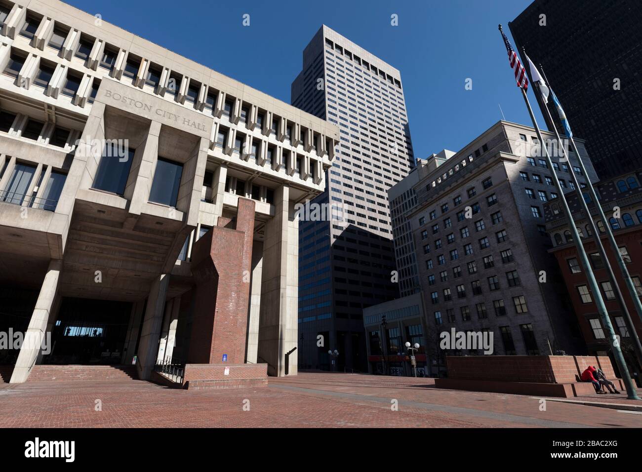 Empty boston streets hi-res stock photography and images - Alamy