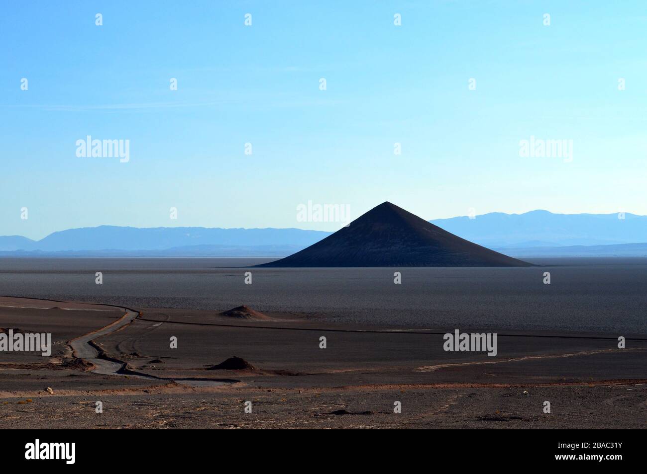 Cone of Arita from the Lindero camp, Tolar Grande, Salta, Argentina ...