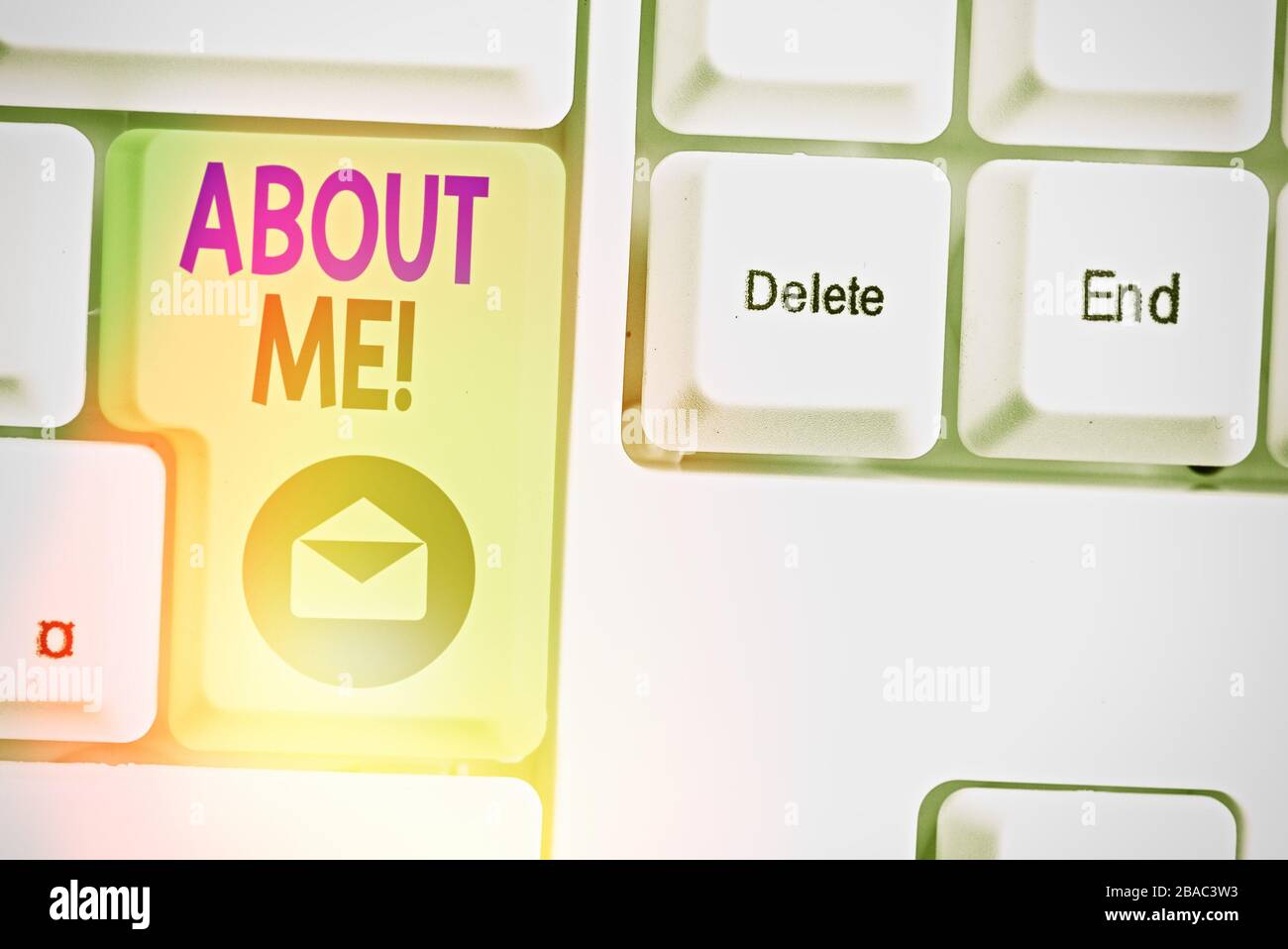 Word writing text About Me. Business photo showcasing telling someone ...