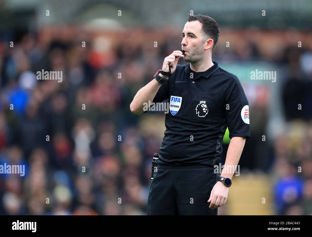 Match referee Chris Kavanagh Stock Photo - Alamy