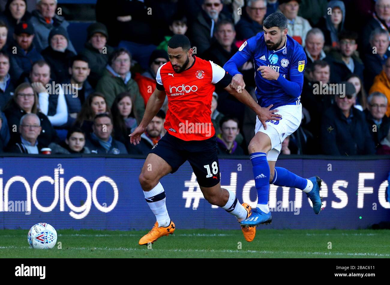 Luton towns cameron carter vickers hi-res stock photography and images ...