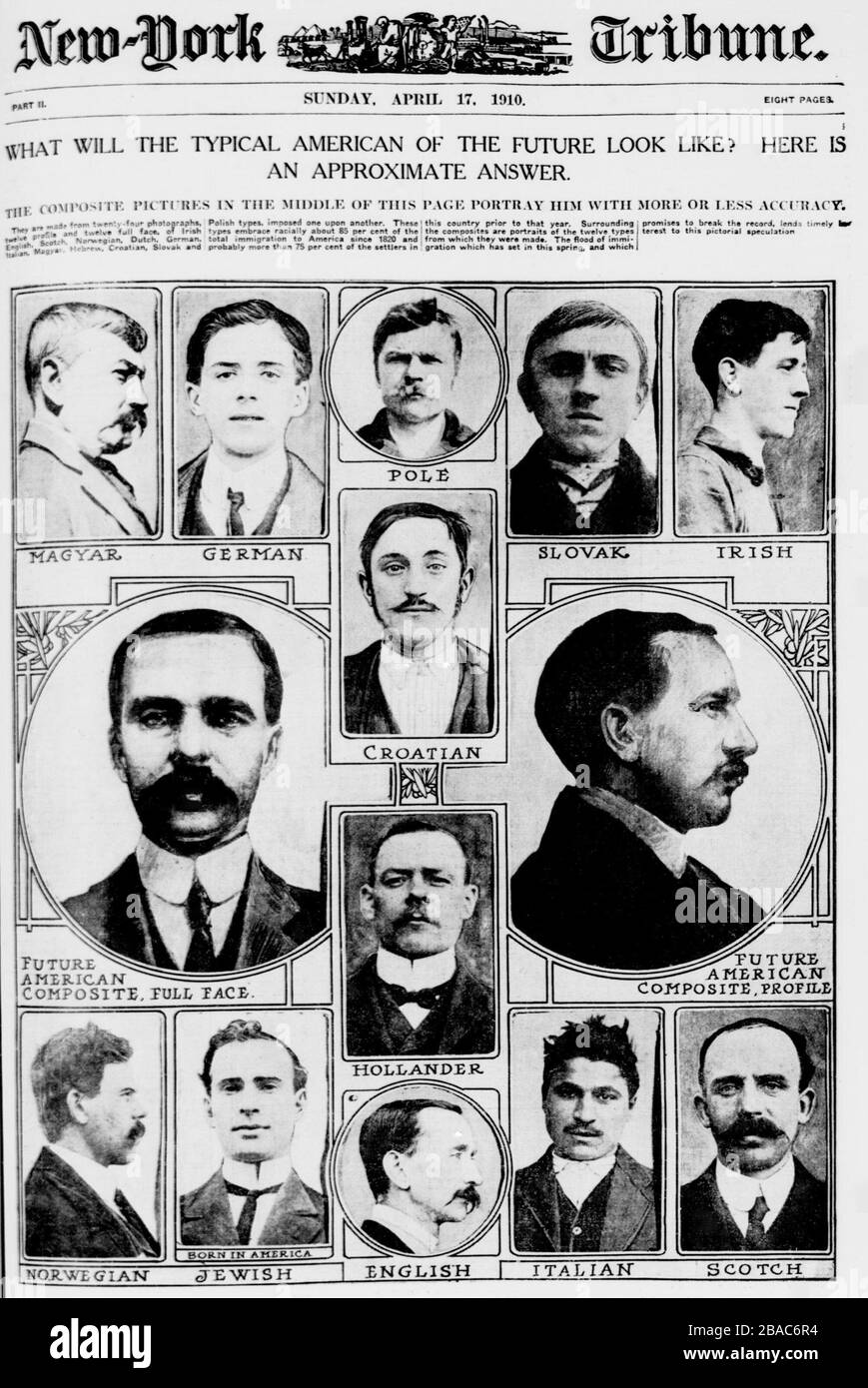 Typical English Face