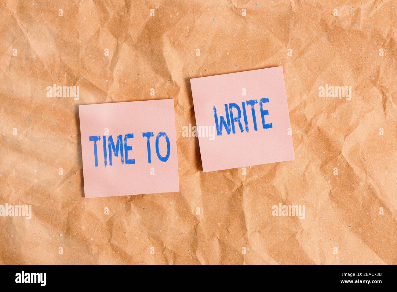 Writing note showing Time To Write. Business concept for to record ...