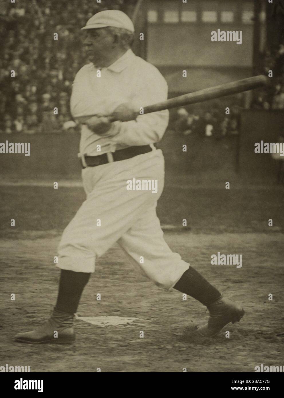 Al Spaulding, at bat around 1910. Known today for Spalding brand sports ...