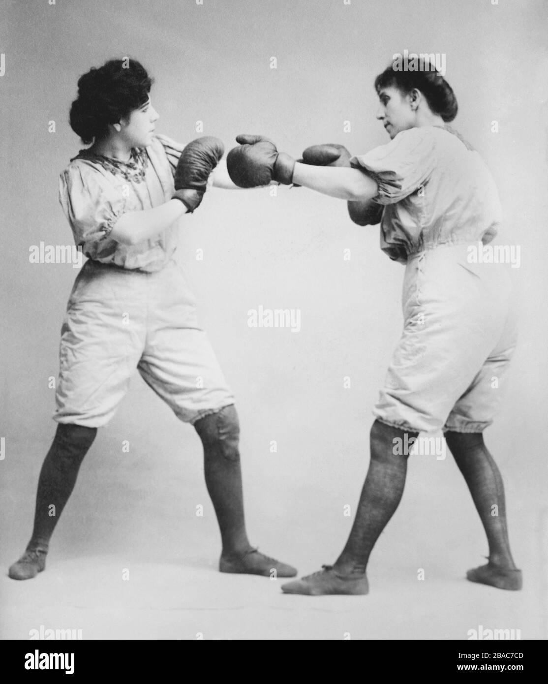 'The Bennett Sisters' were an athletic act on the vaudeville circuit ...