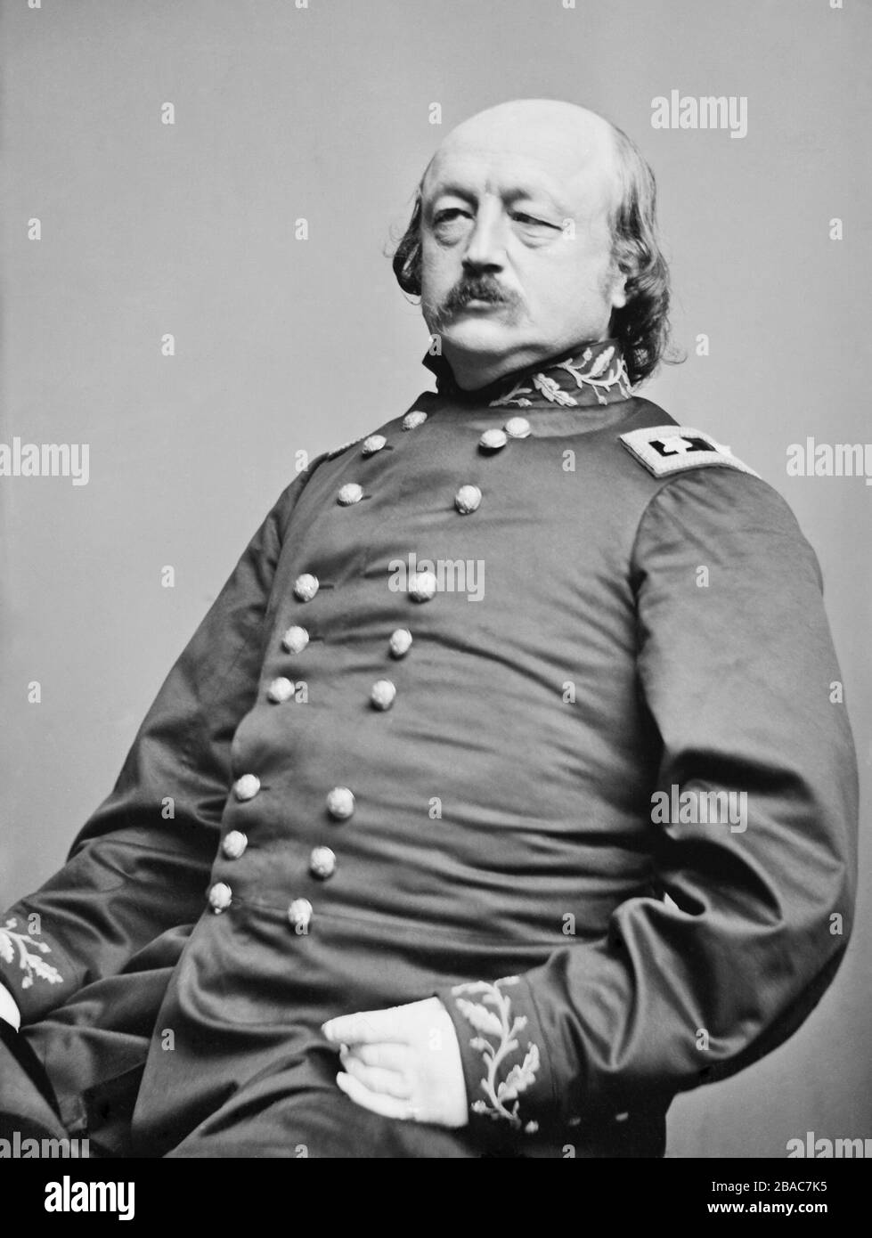 Major General Benjamin Butler, served as a Union Army commander in the ...