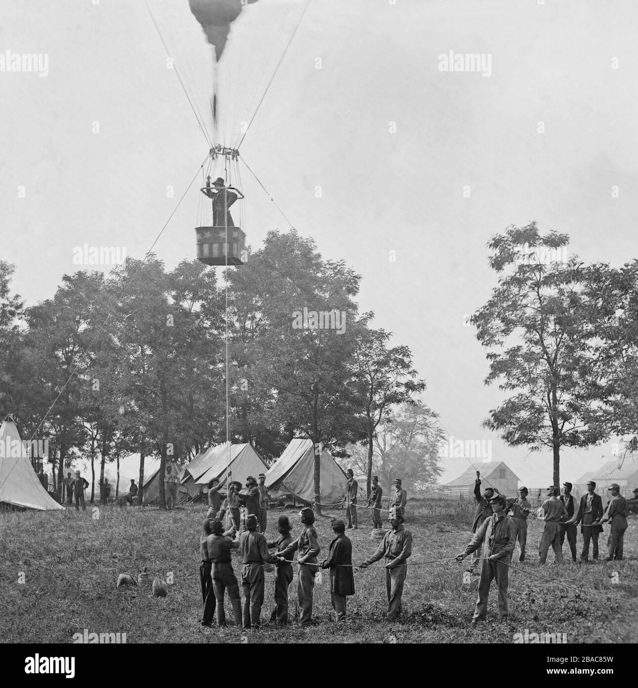 US Civil War, Peninsula Campaign, April-August, 1862. Professor ...