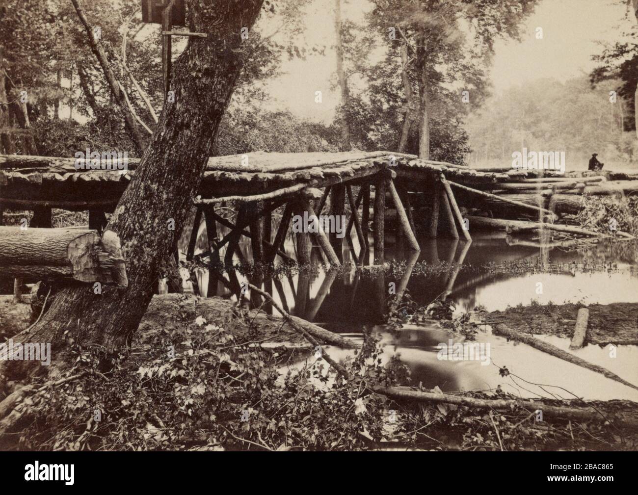 US Civil War, Peninsula Campaign, April-August, 1862. The Union army ...