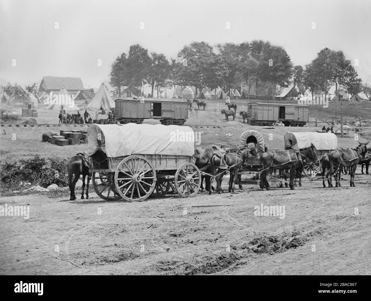 US Civil War, Peninsula Campaign, Seven Days Battles, June 25-July 1 ...