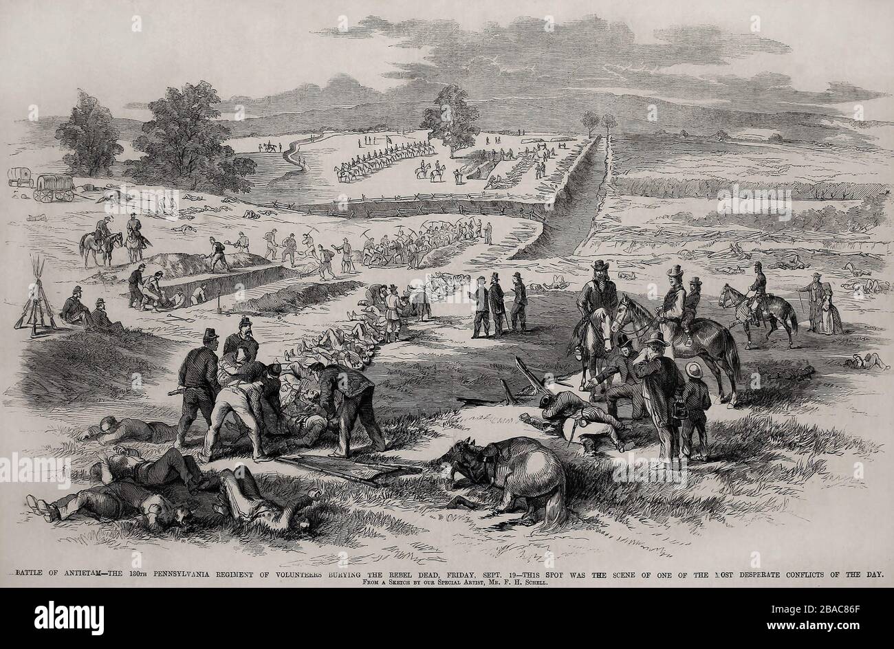 US Civil War. Battle of Antietam, also called Battle of Sharpsburg ...