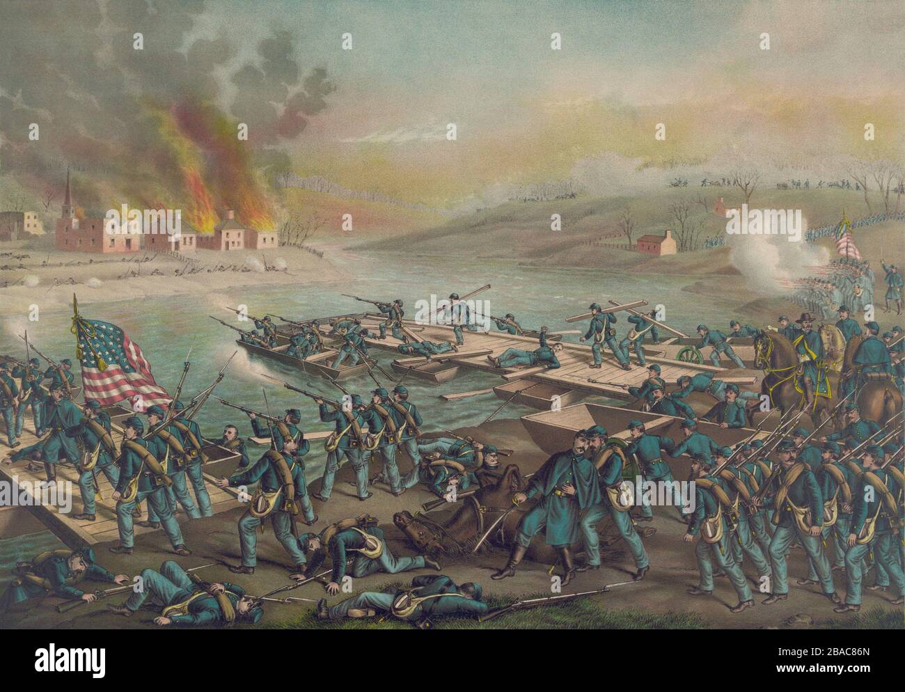 Battle fredericksburg 1862 confederate hi-res stock photography and ...