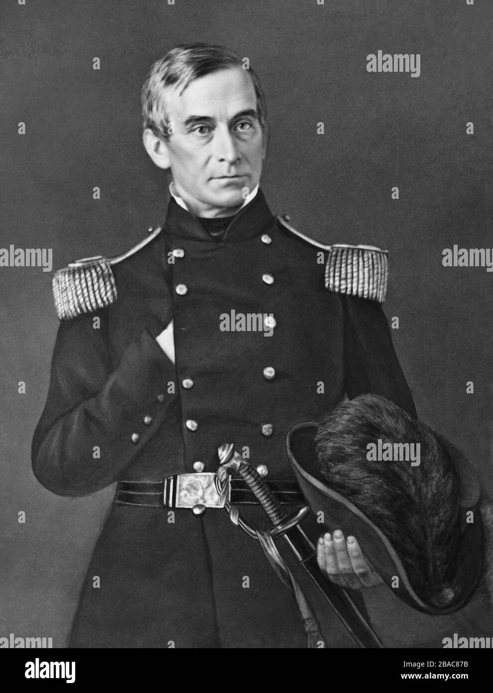 Major Robert Anderson lead the garrison during the Battle of Fort ...