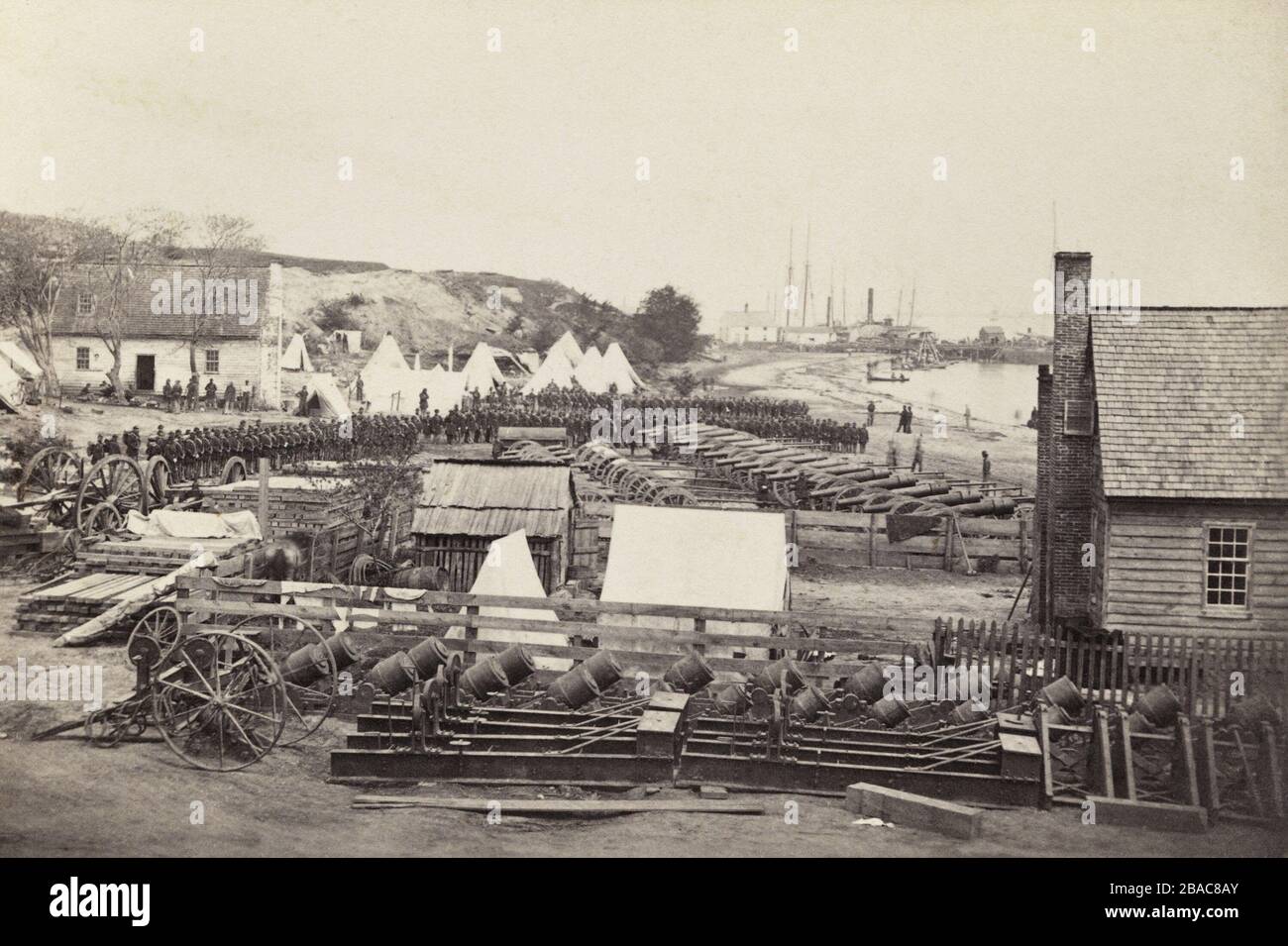 US Civil War, Peninsula Campaign, April-August, 1862. 1st Connecticut ...