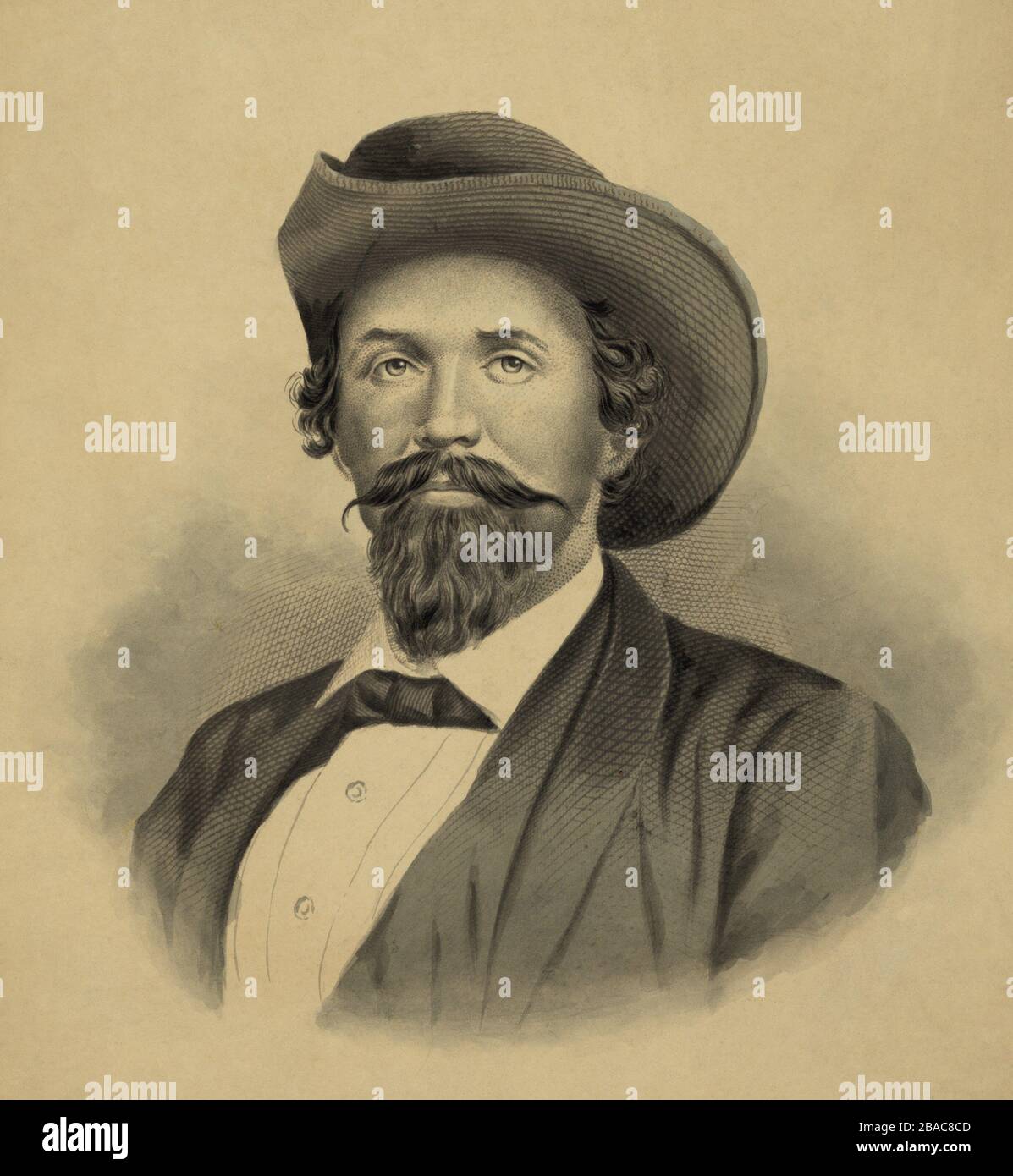 Confederate General, John Hunt Morgan, c. 1864. Called the Thunderbolt ...