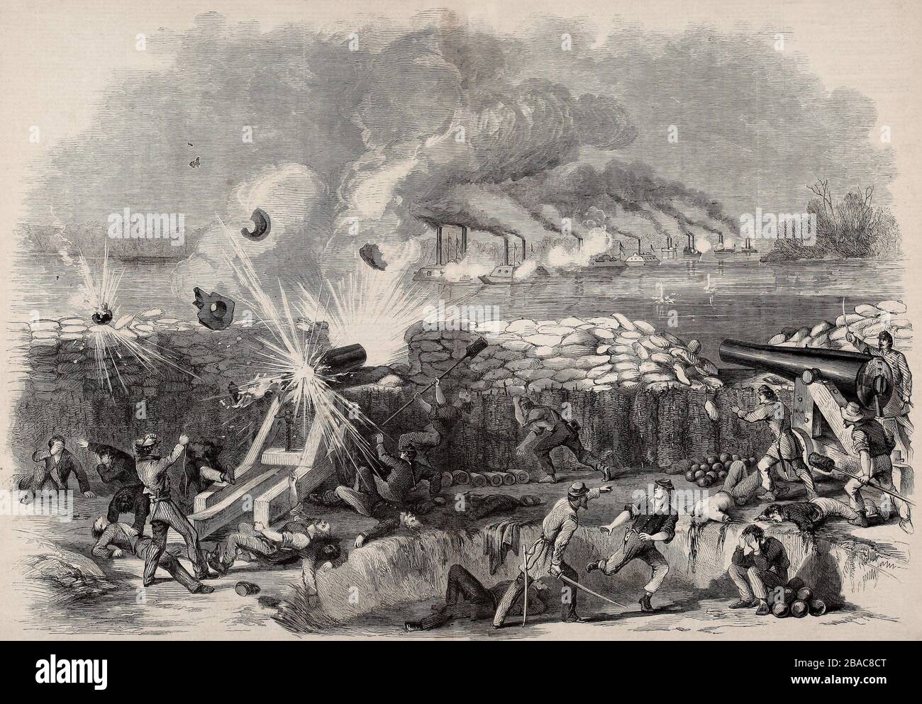 Battle of fort henry 1862 hi-res stock photography and images - Alamy