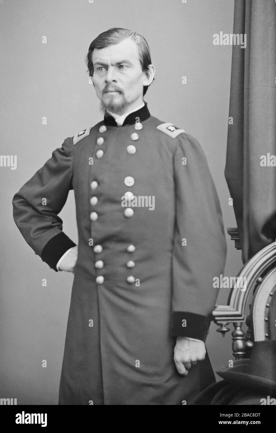US Civil War General Franz Sigel was a German refugee from the failed ...