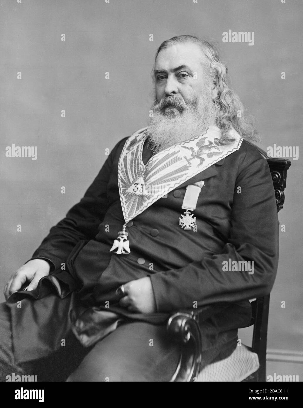 Albert Pike, was a Confederate Brigadier General, who created Cherokee ...