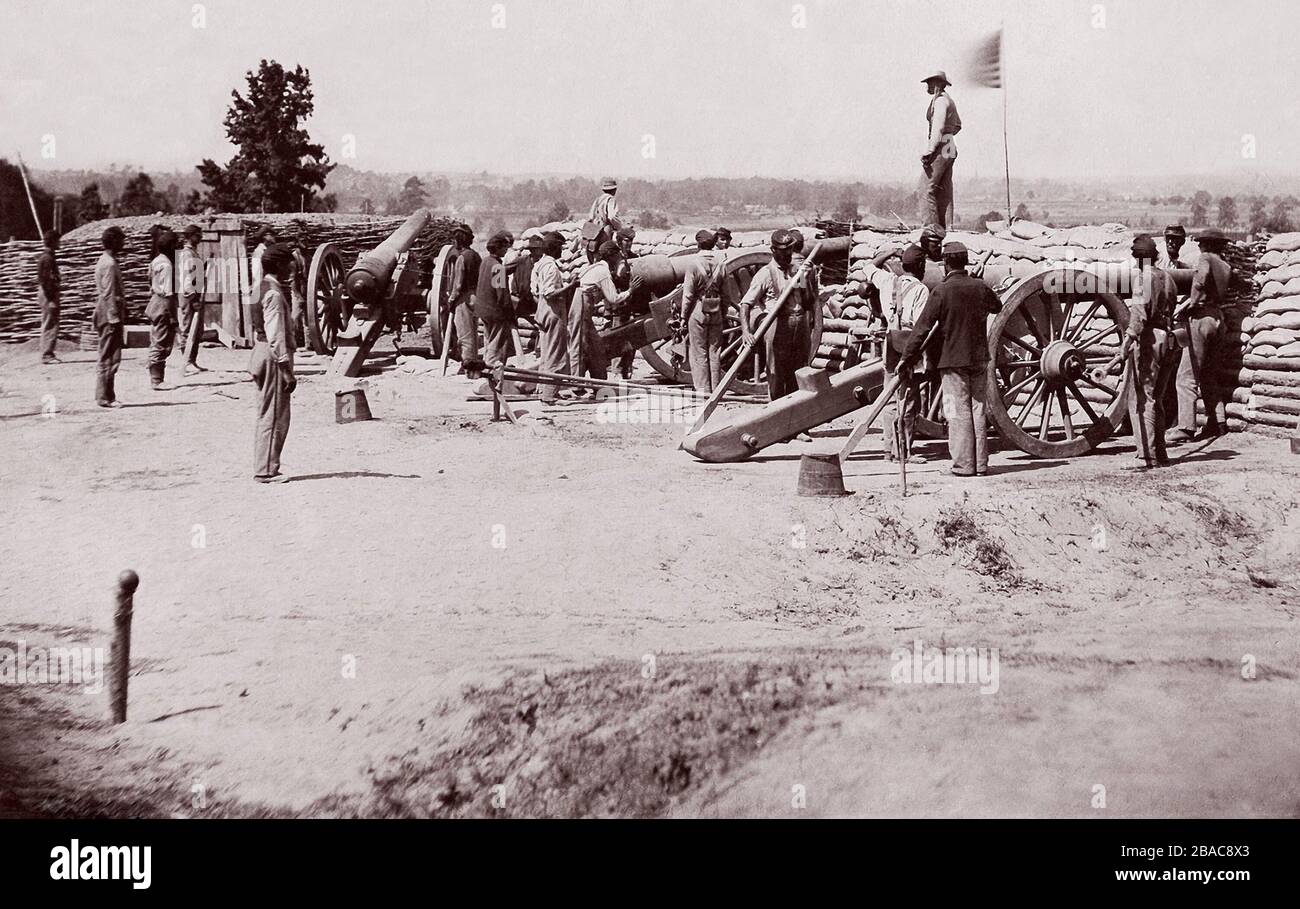 US Civil War. Petersburg Campaign, June 9, 1864 to March 25, 1865 ...