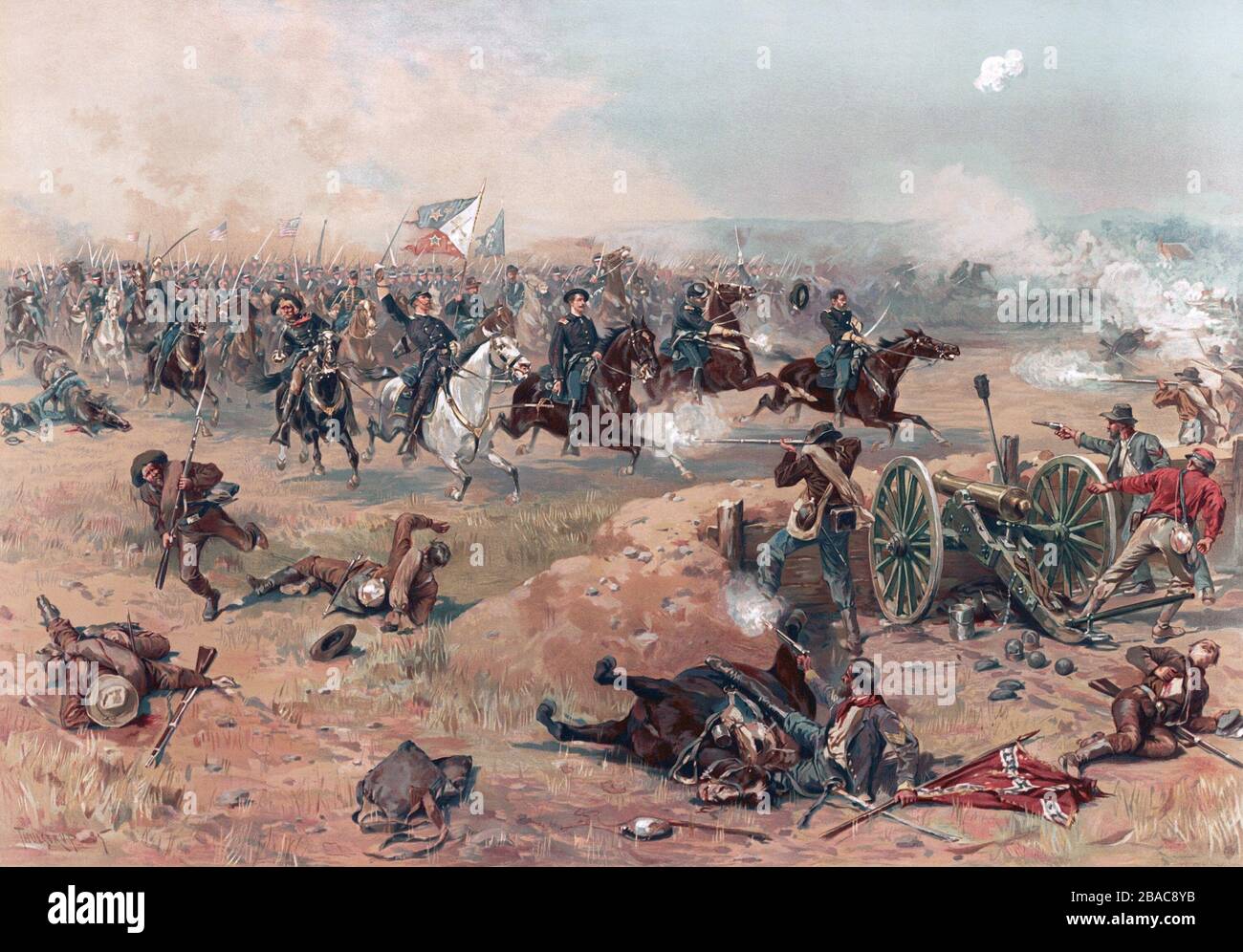 US Civil War. Shenandoah Valley Campaign of 1864. Union General Philip ...