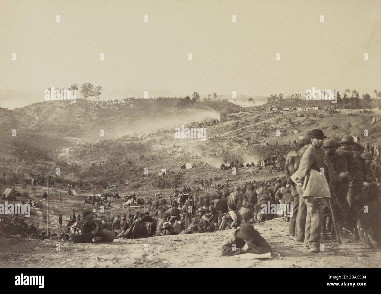 US Civil War. The Overland Campaign, Battle of Spotsylvania, June 3 ...