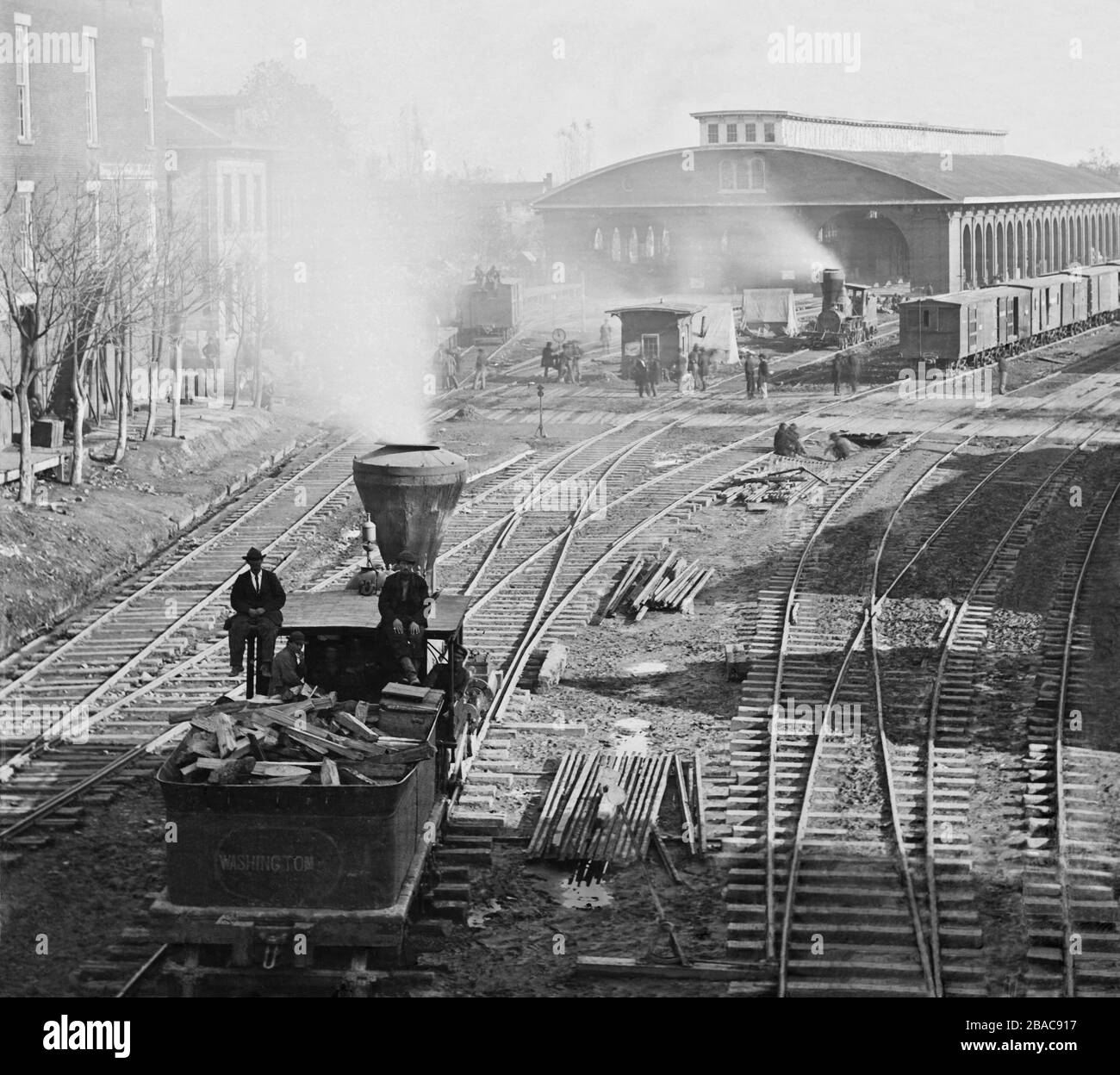 US Civil War. Federal occupation of Atlanta, Georgia, Sept. 2 - Nov. 15 ...