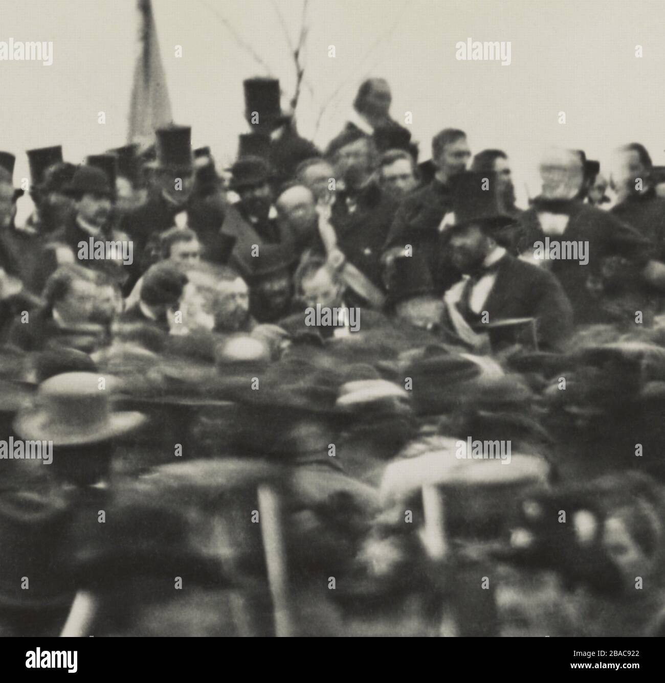 Lincoln's Gettysburg Address, Nov. 19, 1863. President Lincoln is ...
