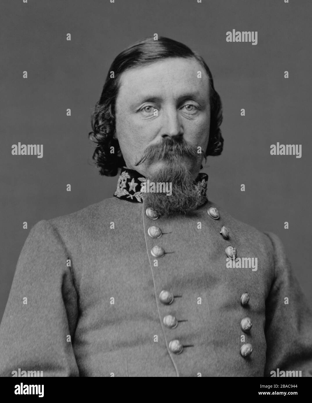 Confederate General George Pickett, fought throughout the US Civil War ...