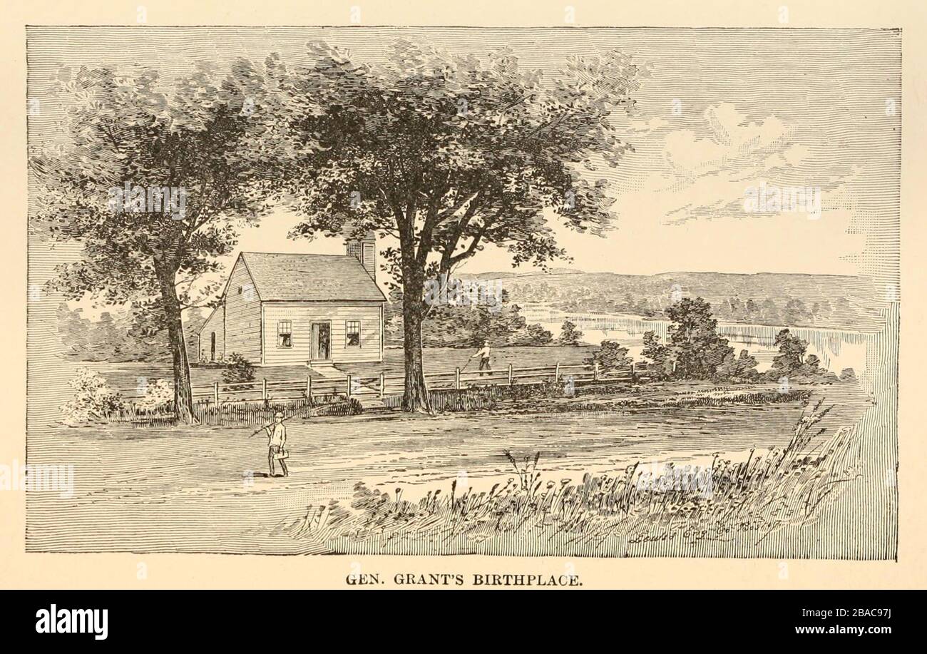 The birthplace of Ulysses Grant at Point Pleasant, Ohio (BSLOC 2018 10 ...
