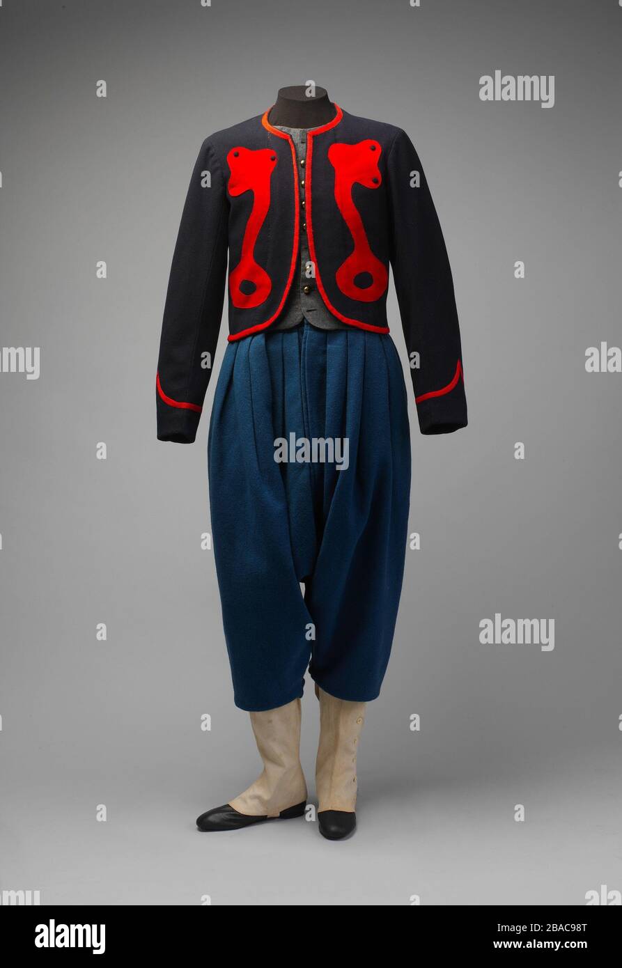 US Civil War Algerian Zouave uniform, designed after French uniform ...
