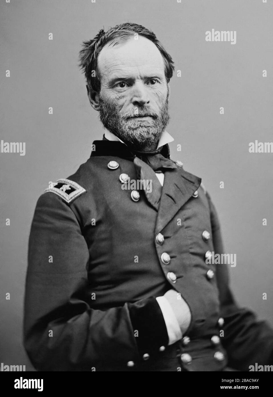 Major General William T. Sherman, fought for the Union throughout the ...