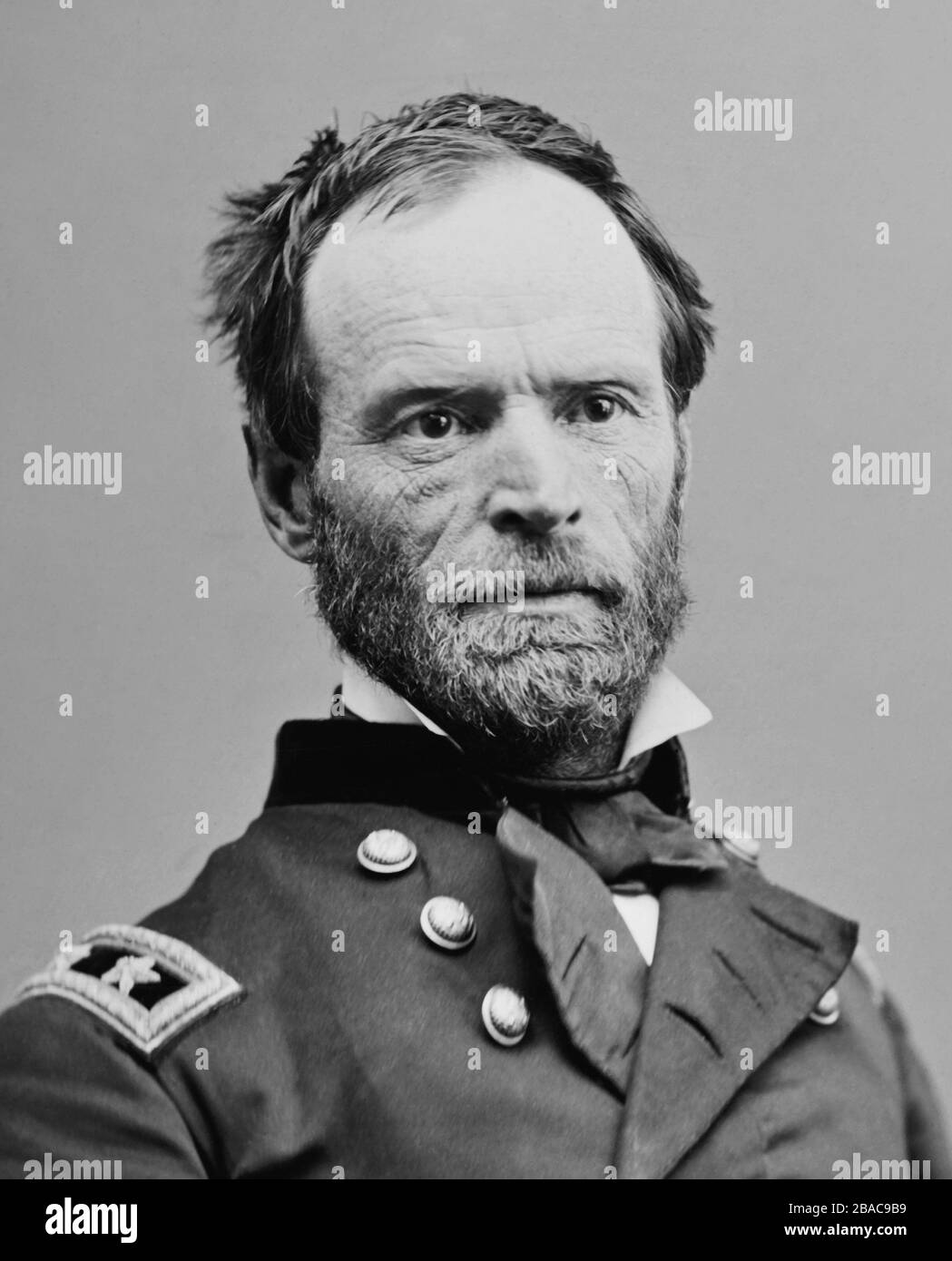 Major General William T. Sherman, Commander of the Union Armies of ...