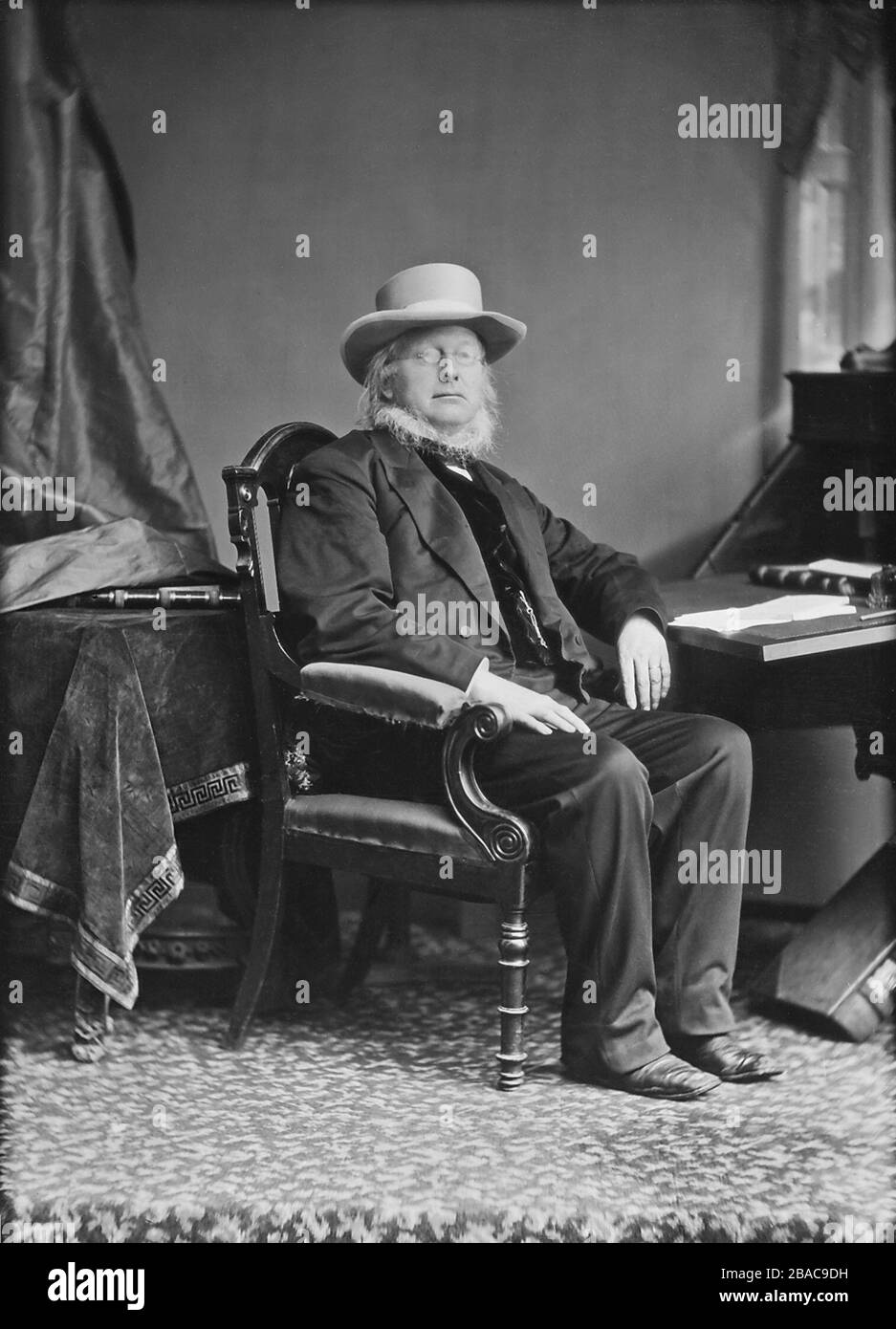 Horace Greeley, was a politically active American founder, publisher ...