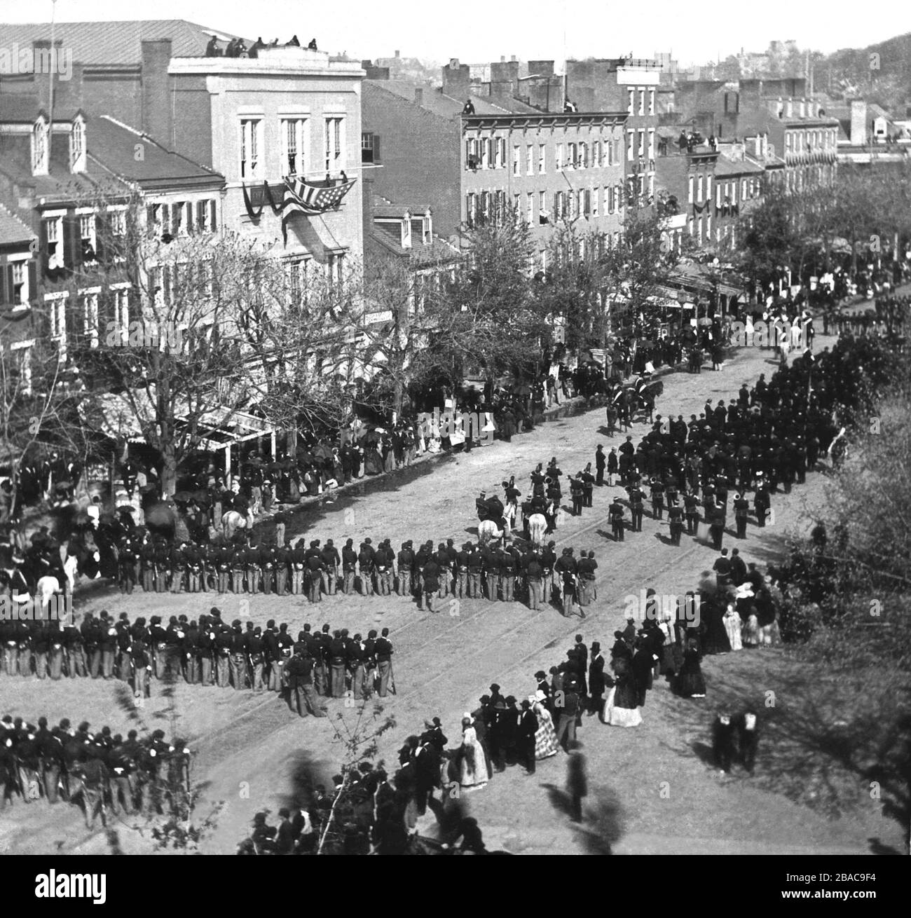 Grand Review of the Armies, May 23-24, 1865. Union soldiers parade in ...