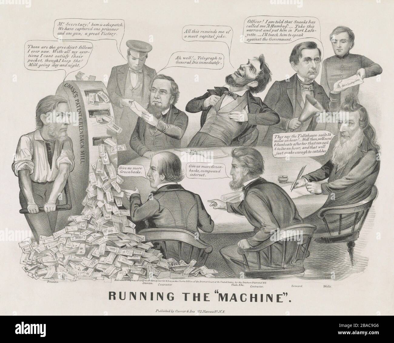 Political cartoons military hi-res stock photography and images - Alamy