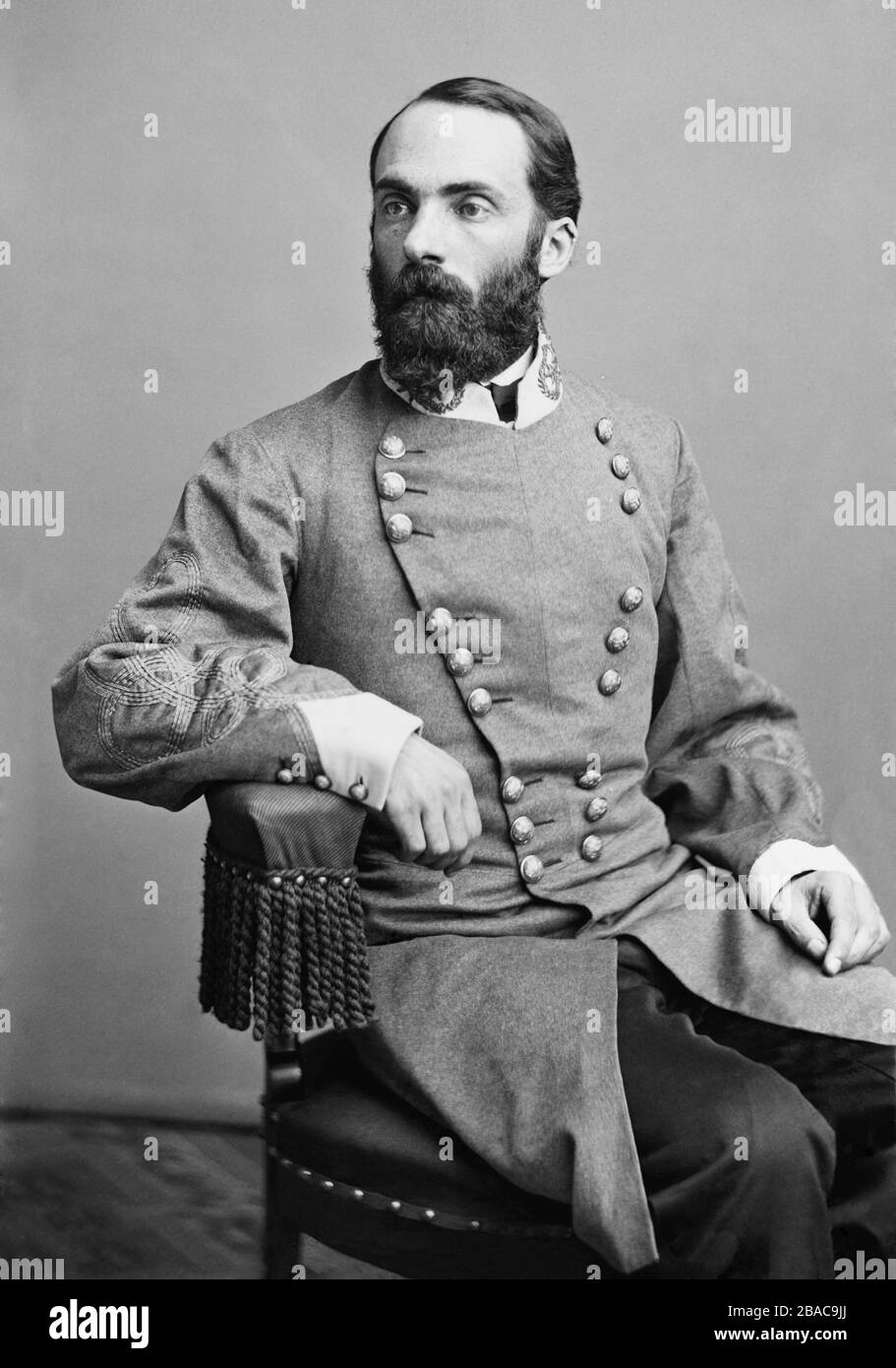 Confederate General Joseph Wheeler served in the cavalry of the Army of ...