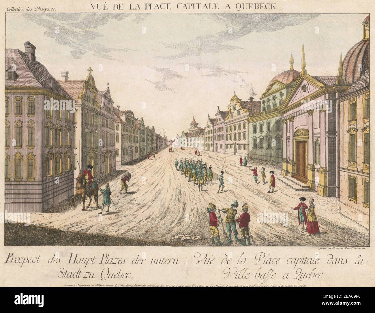 18th century quebec city High Resolution Stock Photography and Images ...