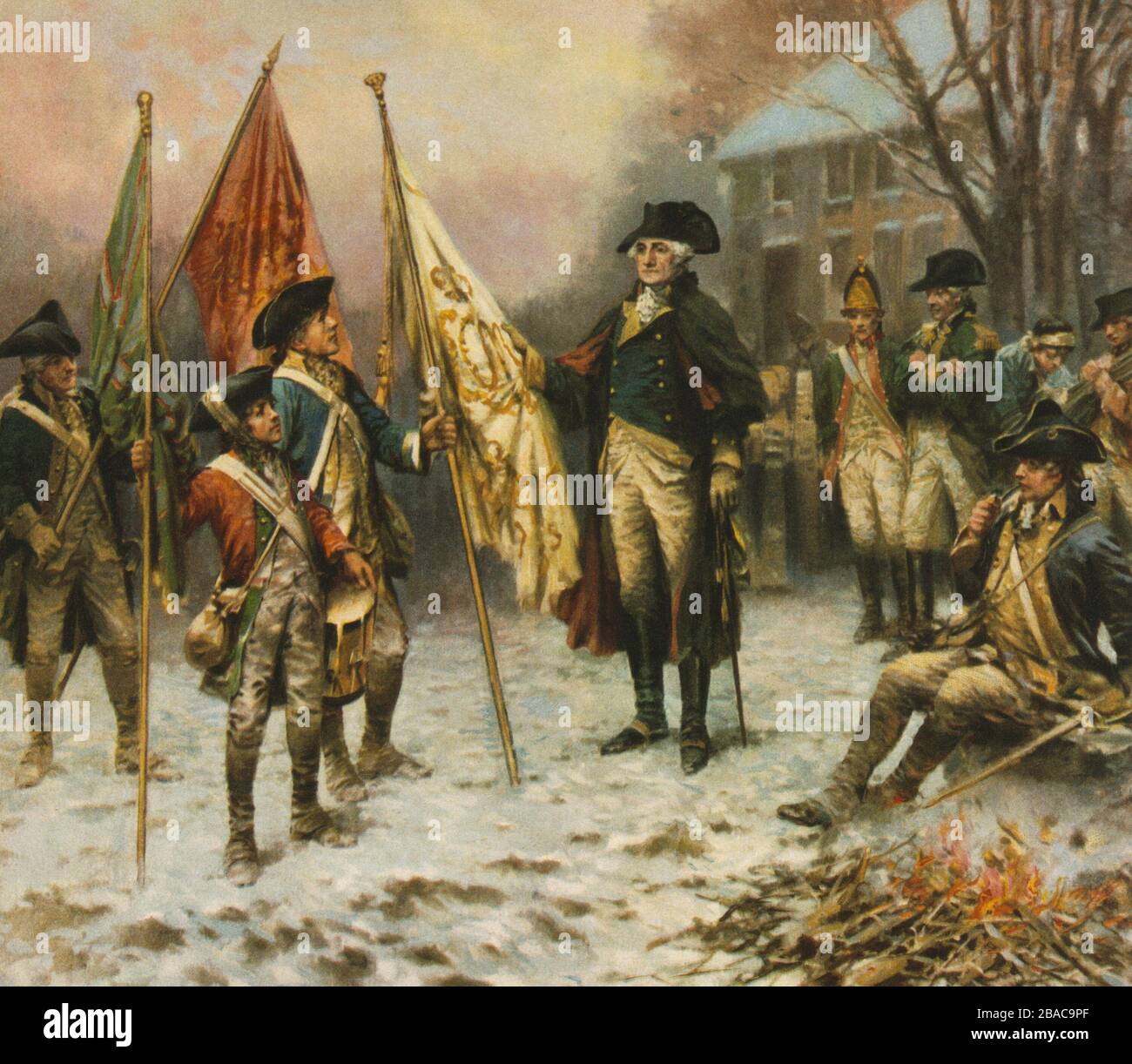 American Revolution. Battle of Trenton, Dec. 25-26, 1776. George ...