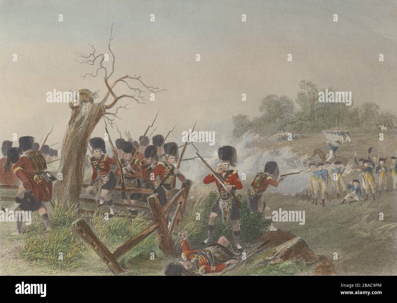 American Revolution, New York Campaign. Battle of Harlem Heights, Sept ...