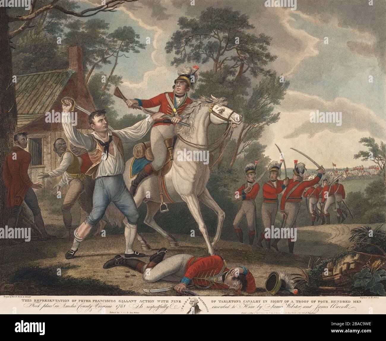 Peter Francisco, the 'Virginia Giant', was an unusual Patriot hero of ...