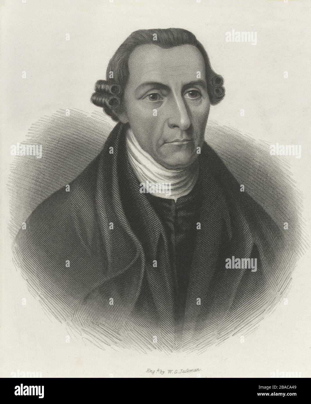 Patrick Henry, in a portrait engraving by William G. Jackman, a British ...