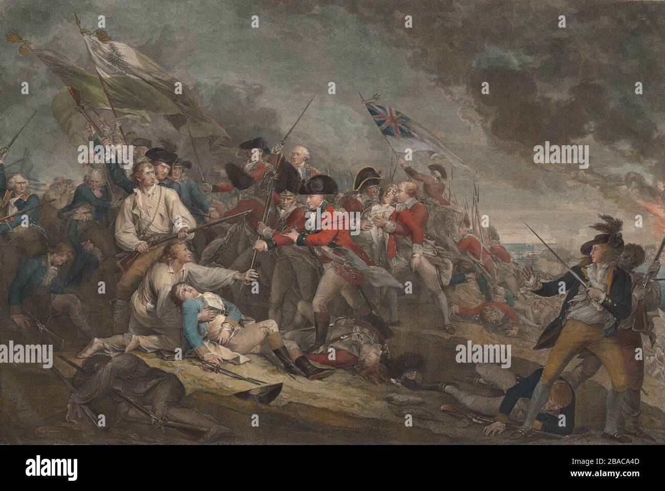 The Death Of General Warren At The Battle Of Bunker Hill