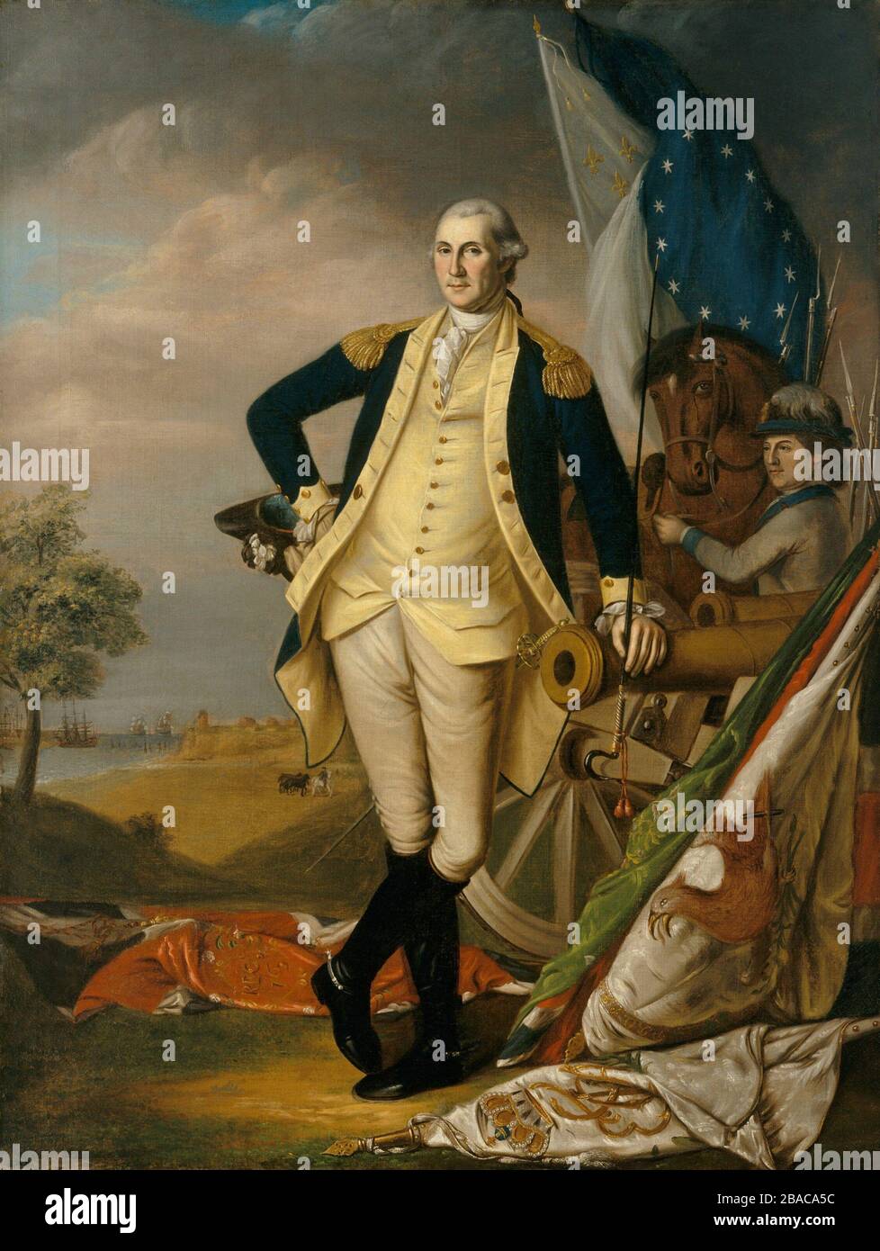 American Revolution. George Washington, by James Peale, American ...