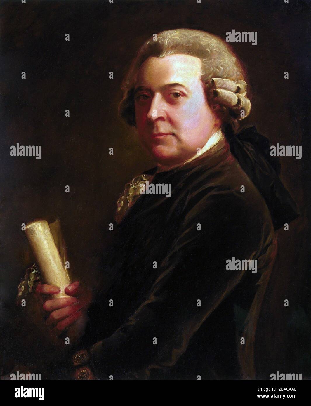 JOHN ADAMS, after John Singleton Copley, c. 1784, American painting ...