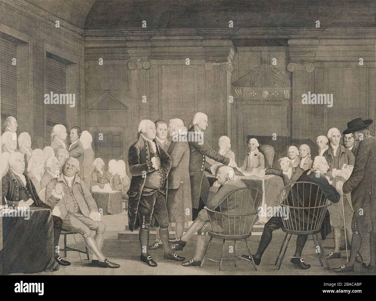 American Revolution, Second Continential Congress, Philadelphia, 1775 ...