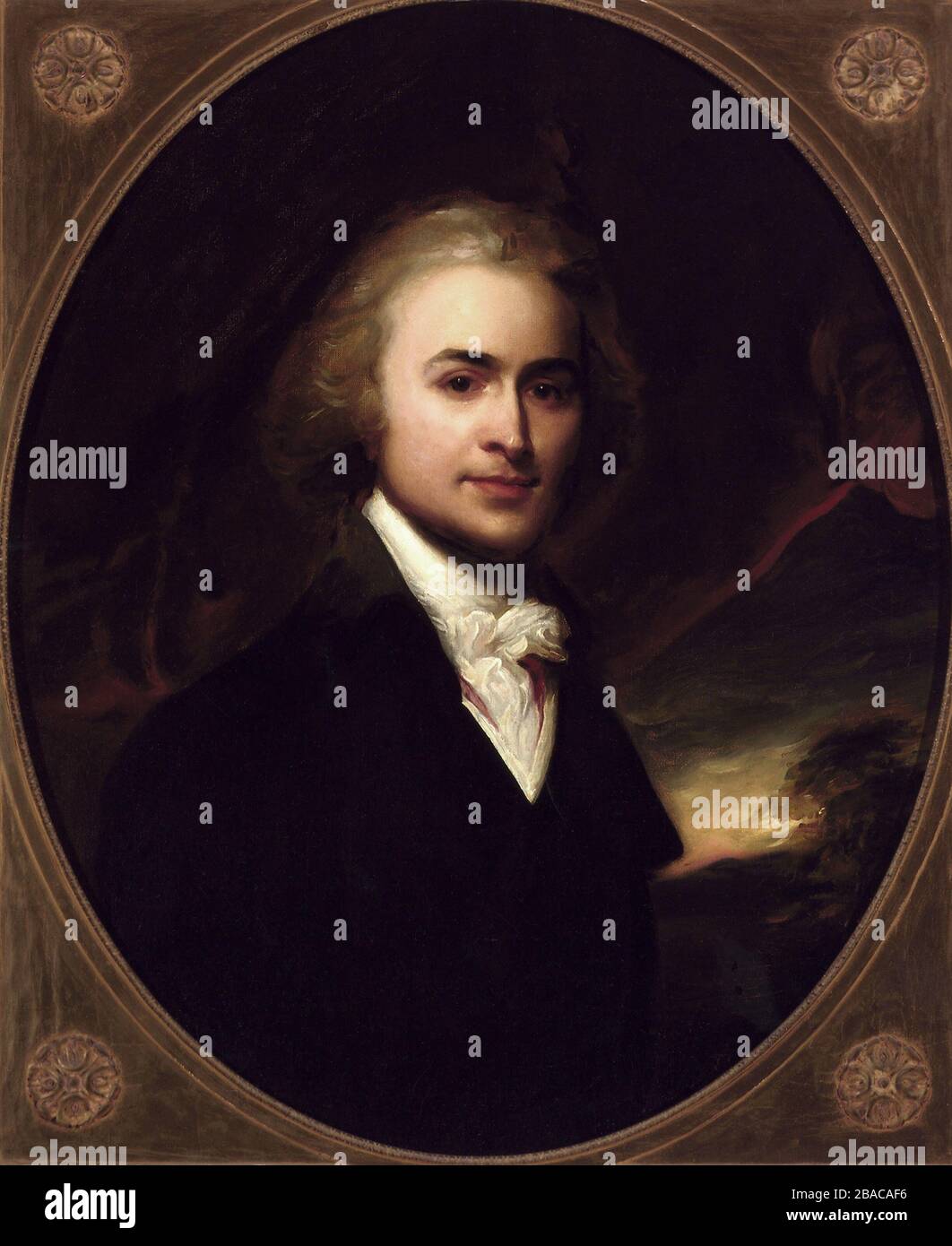 John Quincy Adams in a copy of his 1796 portrait by British-American ...