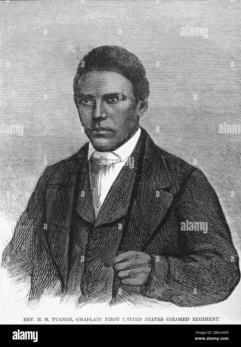 Reverend Henry McNeal Turner, was the first chaplain of United States ...