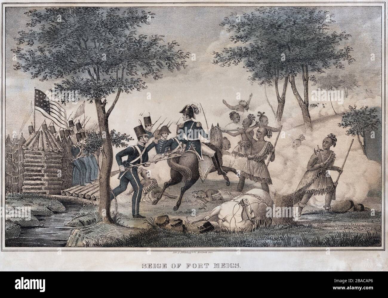 War of 1812. Siege of Fort Meigs, lasted 121 days, from April 28 to May ...