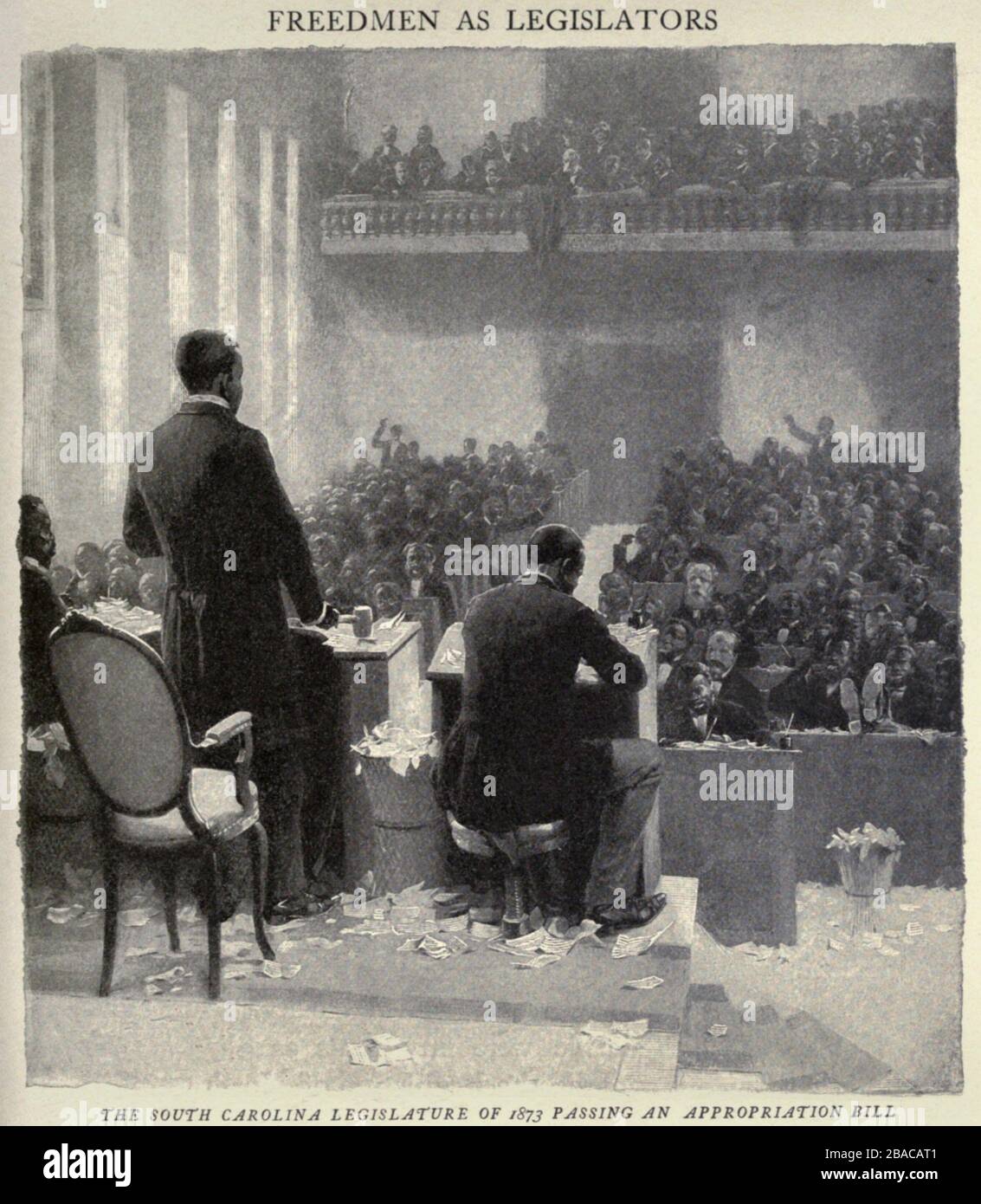 South carolina legislature including african hi-res stock photography ...