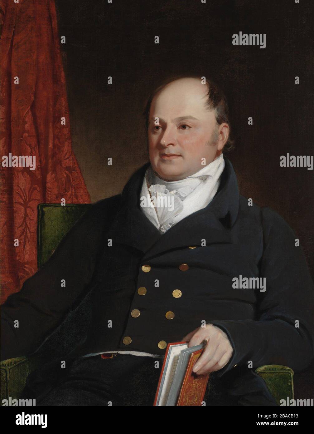 John Quincy Adams, 1816 portrait by British artist, Charles Robert ...