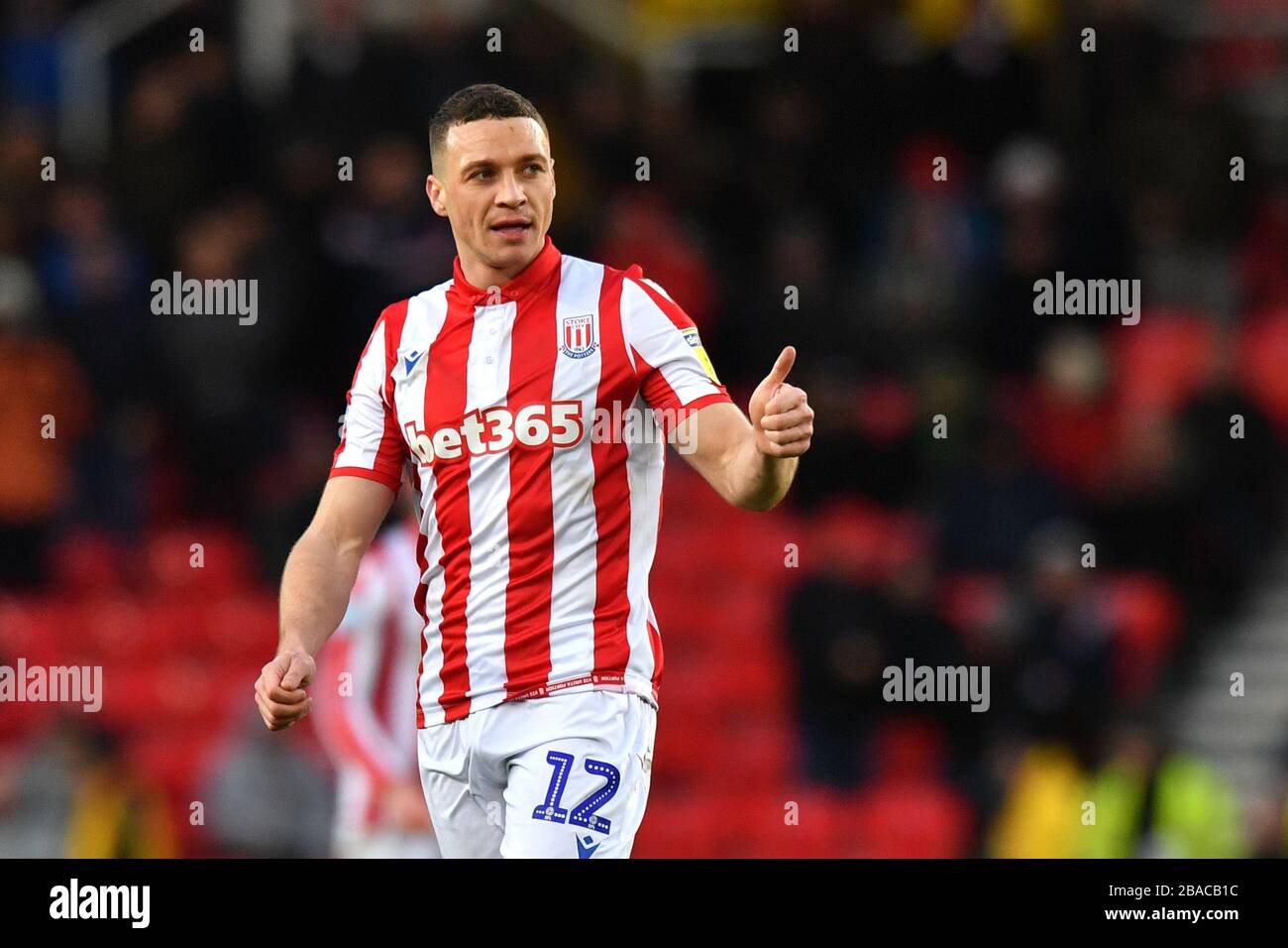 Stoke citys cameron carter vickers hi-res stock photography and images ...